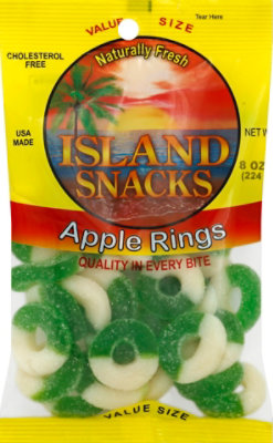 Island Snacks Candy Apple Rings Value Size - 9 Oz - Pavilions