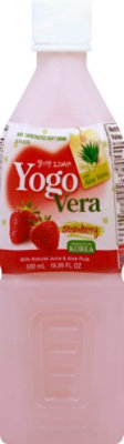 Wang Yogo Vera Soft Drink Non Carbonated Strawberry - 16.89 Fl. Oz ...