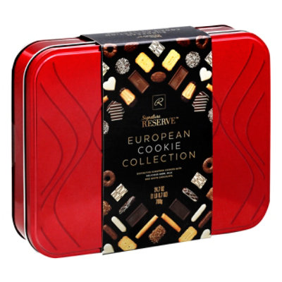 Signature Reserve Cookies European Collection Tin - 24.7 Oz - jewelosco