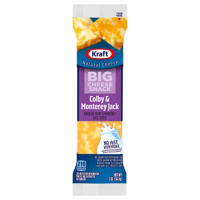 Kraft Cheese Snack Big Colby & Monterey Jack - 2 Oz - Safeway
