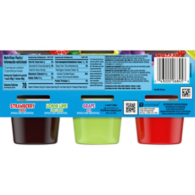 Kool-Aid Strawberry Lemon Lime & Grape Ready to Eat Jello Cups Snack ...