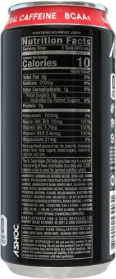 Ashoc Shoc Wave Energy Drink - 16 Fl. Oz. - Andronico's