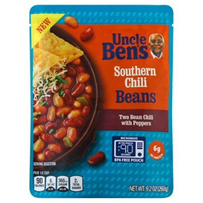 Uncle Bens Beans Southern Chili - 9.2 Oz - Safeway