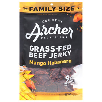 Country Archer Mango Habanero Beef Jerky - 7 Oz - jewelosco