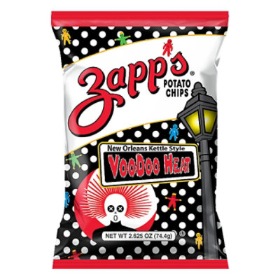 Zapps Potato Chips New Orleans Kettle Style Voodoo Heat - 2.625 Oz ...
