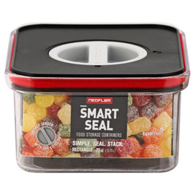 Neoflam Smart Seal Food Storage Container Rectangle 25 Ounce - Each ...