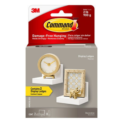 3M Command 3M Display Ledges Quartz - 2 Count - Pavilions