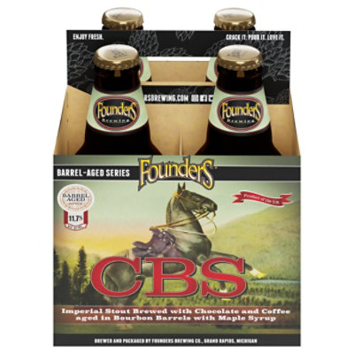Founders Cbs 4-Pack Bottles - 4-12 Fl. Oz. - kingsfoodmarkets
