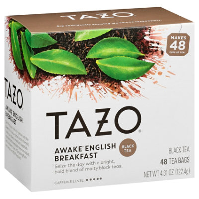 TAZO Tea Bags Black Tea Awake English Breakfast - 48 Count - Safeway