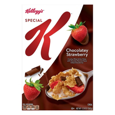 Special K Breakfast Cereal Made with Real Strawberries Chocolatey ...