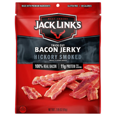 Jack Links Hickory Bacon Jerky - 2.85 Oz - tomthumb