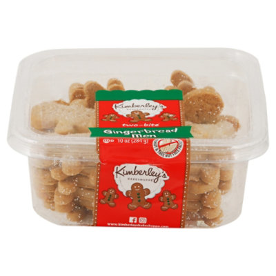 Kb Two-Bite Mini Gingerbread Men Cookie - 10 Oz - Safeway