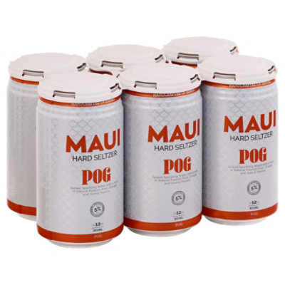 Maui Brewing Pog Hard Seltzer In Cans - 6-12 Fl. Oz. - Pavilions