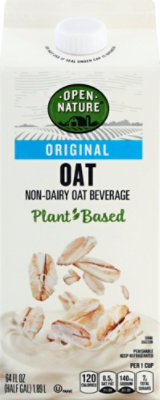 Open Nature Oat Non Dairy Beverage Original - 64 Fl. Oz. - safeway