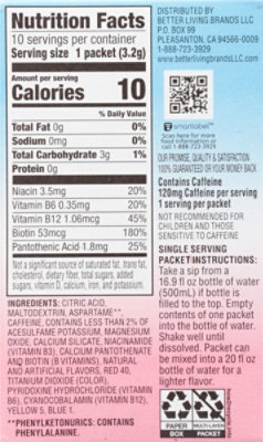 Signature SELECT Drink Mix Wild Strawberry W/Caffeine - 10 Count ...