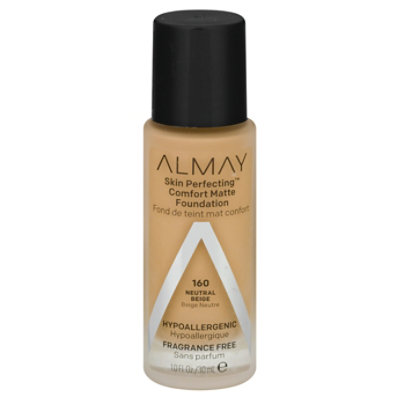 Almay Skin Perfecting Foundation Comfort Matte Natural Beige - 1 Oz ...