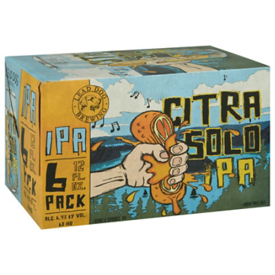 Lead Dog Citra Solo Ipa In Cans - 6-12 Fl. Oz. - safeway