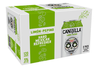 Canijilla Limon Pepino Hard Seltzer Cans - 6-12 Fl. Oz. - vons