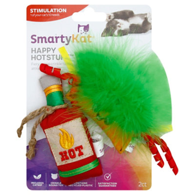 SmartyKat Happy Hotstuff Cat Toy - 2 Count - carrsqc