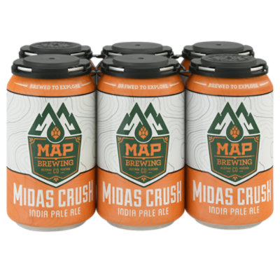Map Brewing Midas Crush Ipa - 6-12 Fl. Oz. - albertsons