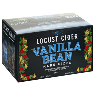 Locust Cider Vanilla Bean In Cans - 6-12 Fl. Oz. - Safeway