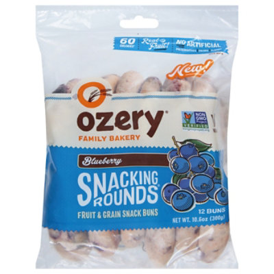 Ozery Bakery Snack Rounds Blueberry - 10.6 Oz - safeway