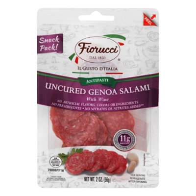 Fiorucci Genoa Salami - 2 Oz - pavilions