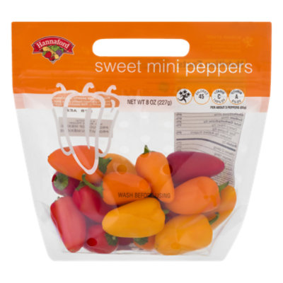 Peppers Mini Sweet - 8 Oz - Pavilions