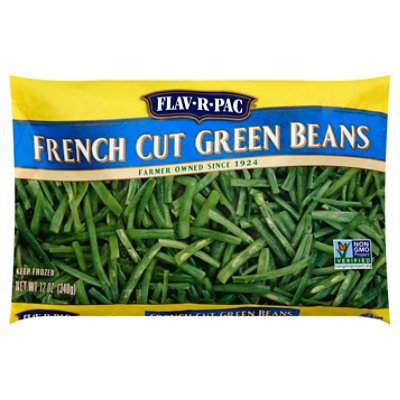 Flav R Pac French Cut Green Beans - 12 Oz - Albertsons