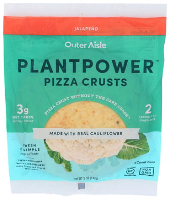 Outer Aisle Gourmet Crusts Pizza Jlpno - 5 Oz - tomthumb