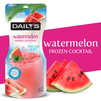 Daily's Watermelon Frozen Cocktail Drink Pouch - 10 Fl. Oz. - albertsons