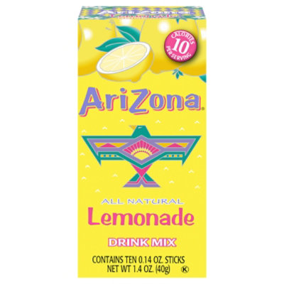 Arizona Lemonade Drink Mix - 1.41 Oz - Pavilions