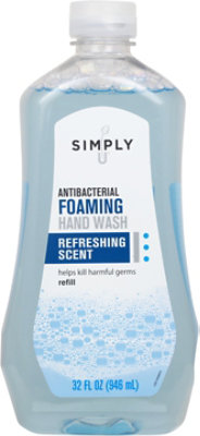 Simply U Handwash Antibctrl Foam Refresh - 32 Fl. Oz. - Safeway