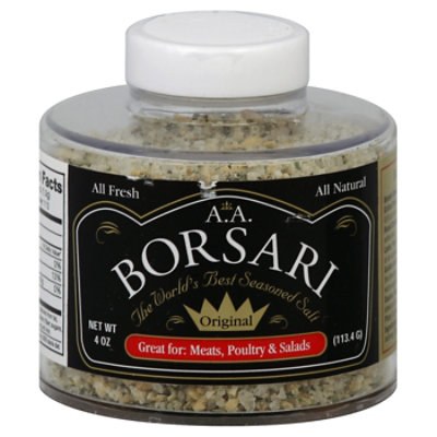 Borsari Seasoned Salt Original - 4 Oz - jewelosco