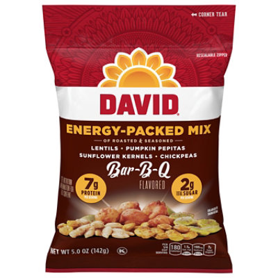 David Energy Packed Mix BarBQ - 5 Oz - albertsons