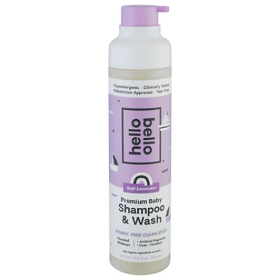 Hello Bello Baby Shampoo/Wash Lavender - 9.8 Oz - safeway