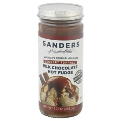 Sanders Topping Milk Choc Hot Fudge - 10 Oz - Safeway