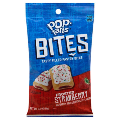 Pop Tarts Bites Frosted Strawberry - 3.5 Oz - safeway