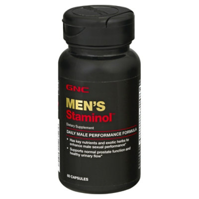 Gnc Mens Staminol - 60 Count - Safeway