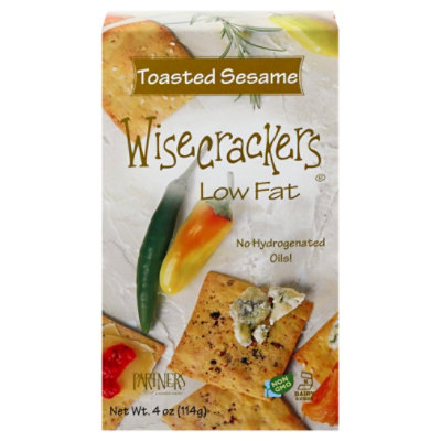 Wisecrackers Cracker Sesame - 4 Oz - Safeway
