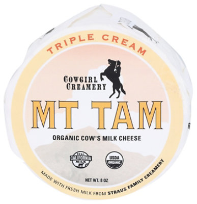Cowgirl Creamery Mt Tam Cheese - 8 Oz - pavilions