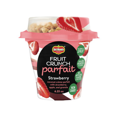 Del Monte Fruit Crunch Parfait Strawberry - 5.3 Oz - acmemarkets