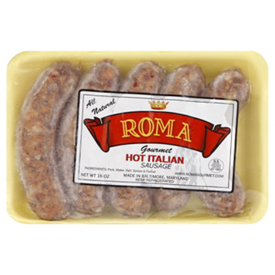 Roma Sausage Hot Italian - 16 OZ - Pavilions
