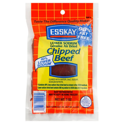 Esskay Chipped Beef Lower Salt - 3 OZ - Pavilions