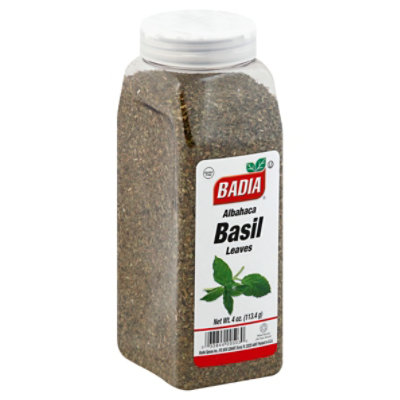 Badia Basil Sweet Leaves - 4 OZ - Albertsons