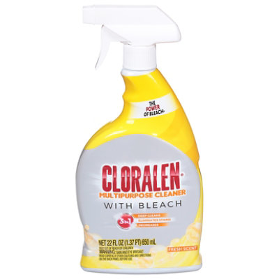 Cloralen Multipurpose Cleaner With Bleach - 22 OZ - safeway