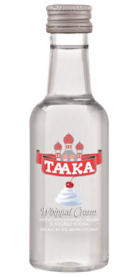 Taaka Whipped Cream Vodka 60 Proof - 50 Ml - Safeway