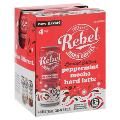 Rebel Hard Coffee Seasonal - 4-11FZ - jewelosco