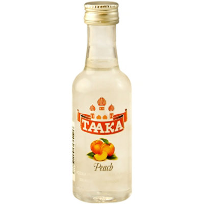 Taaka Peach Vodka 60 Proof - 50 Ml - Albertsons