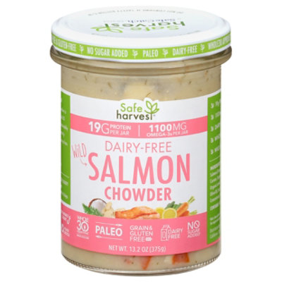 Safe Harvest Chowder Salmon Df - 13.2 OZ - Safeway